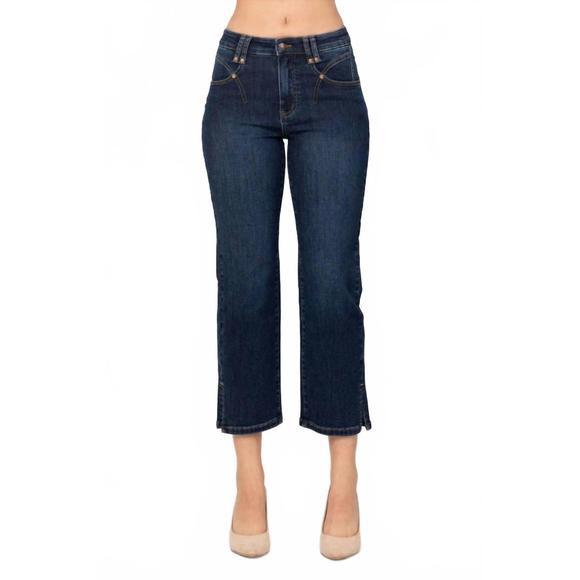 Judy Blue | Jeans | New Judy Blue Side Slits Cropped Jeans In Judy Blue ...